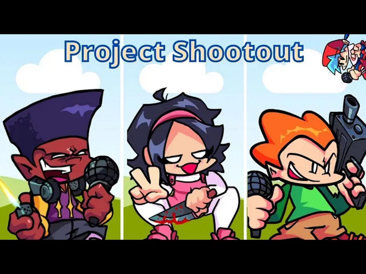 Friday Night Funkin' VS Pico, Nene, and Darnell | Project Shootout Song (FNF Mod/Pico's School Gang)
