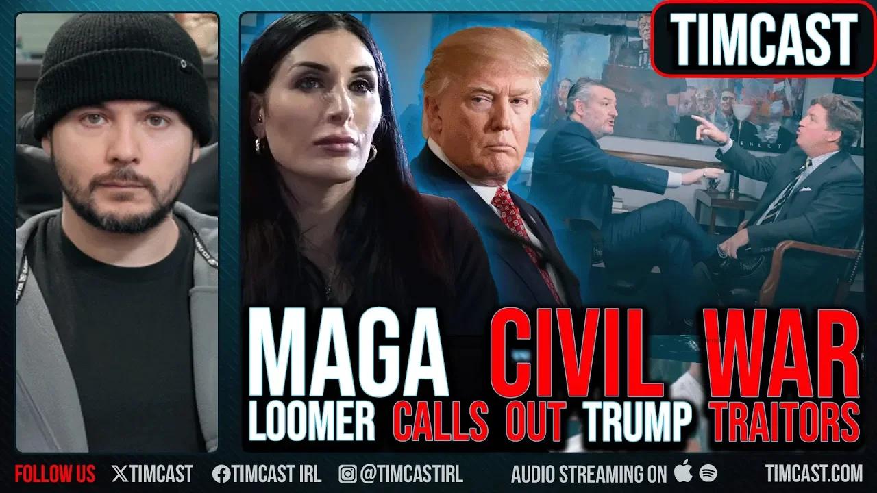 MAGA CIVIL WAR, Loomer Calls Out Trump TRAITORS ft. Laura Loomer