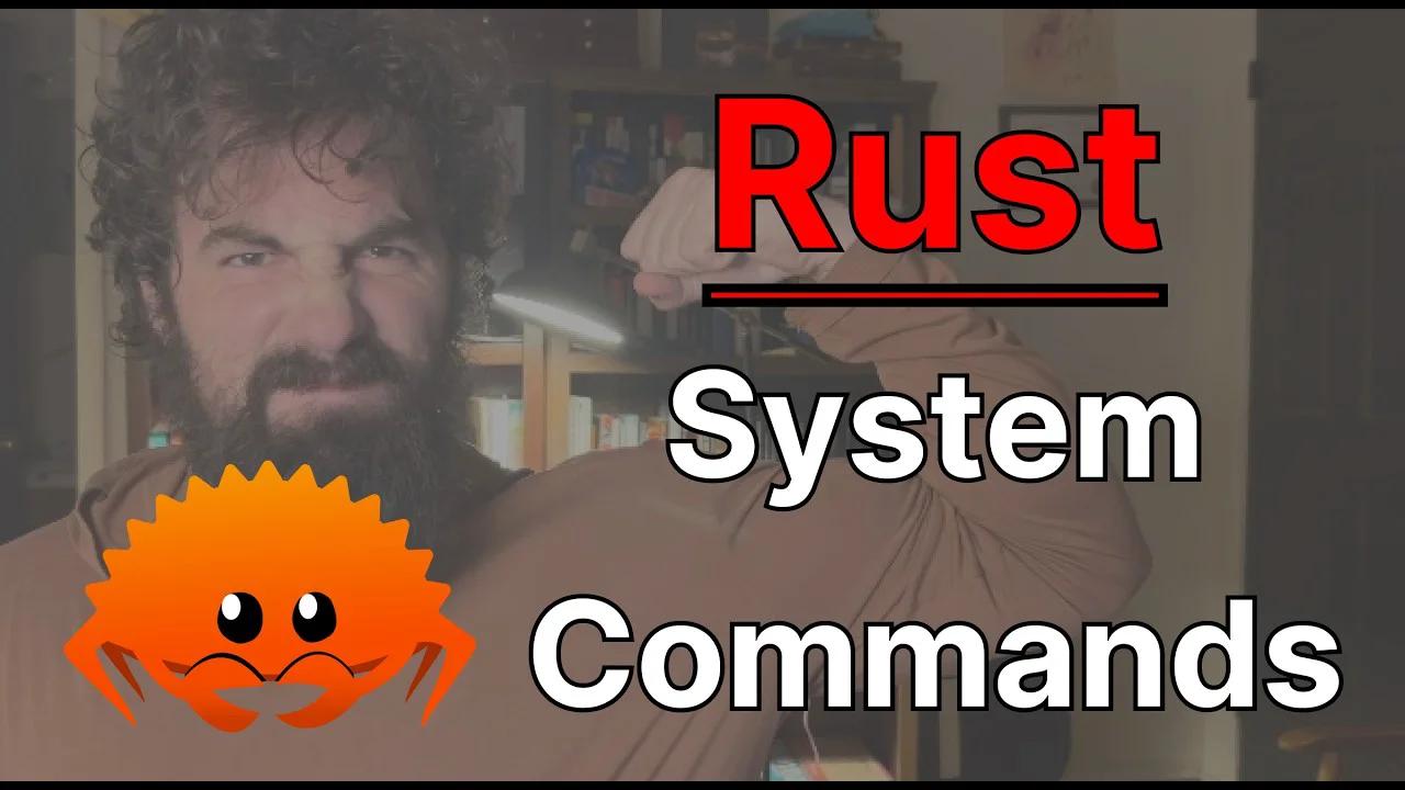Rust Malware Development - Running System Commands with Rust