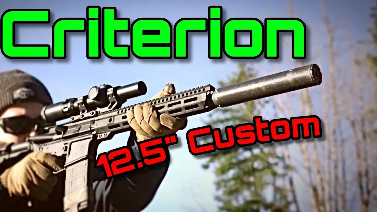Criterion 12.5" Hybrid SBR Upper - Top Tier Components & Build Philosophy