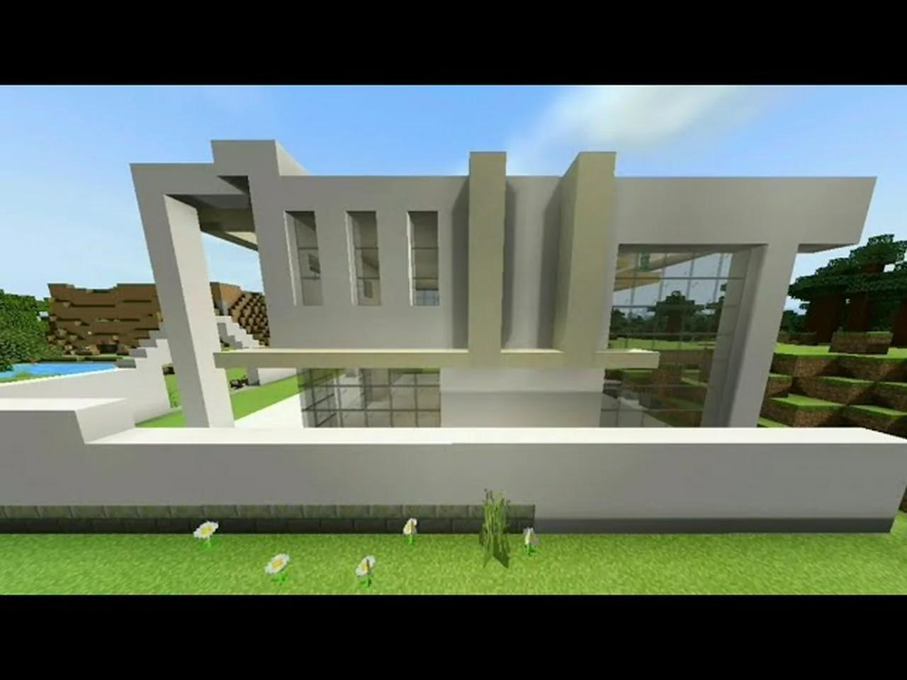 EXCELENTE OBRA DE CONSTRUCCIÓN MODERNA EN MINECRAFT #9 [CANITHO]