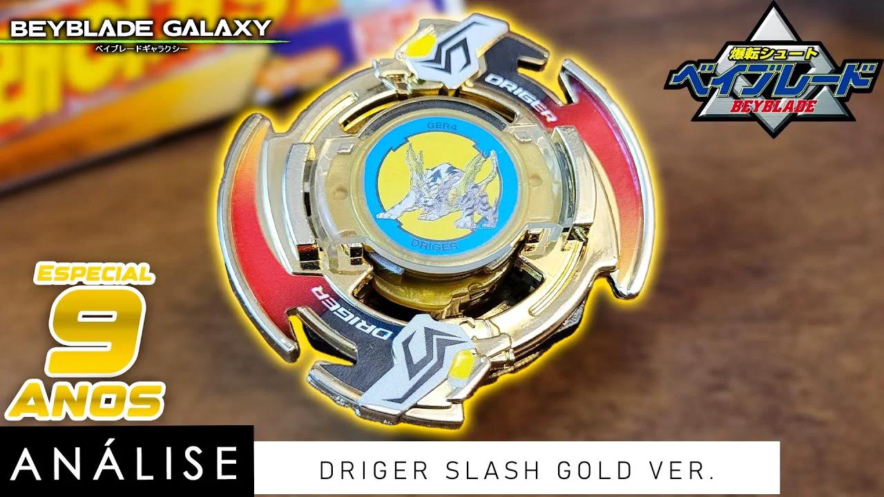 Análise DRIGER S DOURADA especial da SonoKong [Beyblade] Especial de 9 ...