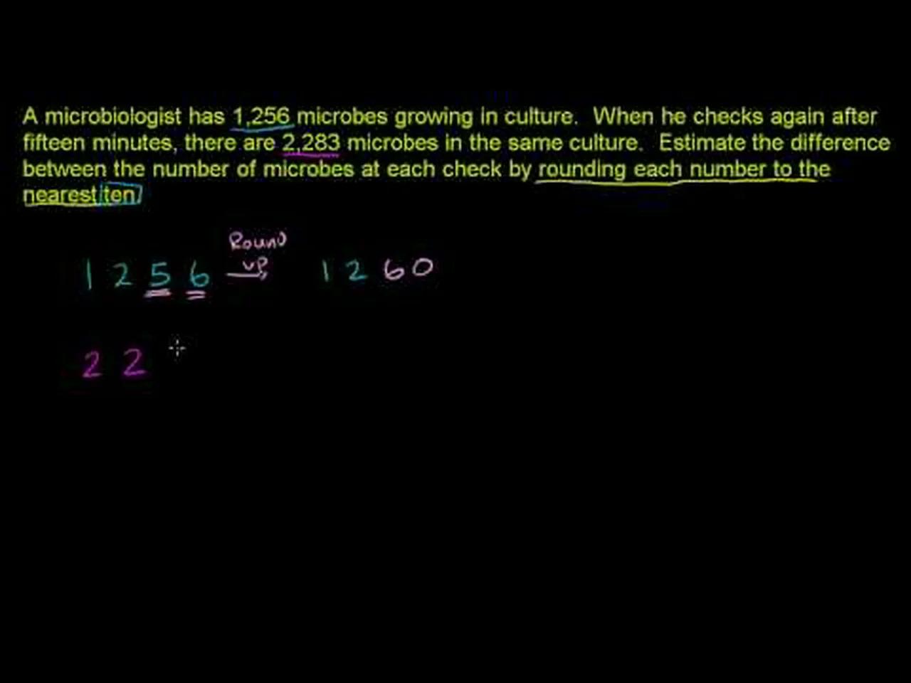 Rounding to Estimate Differences