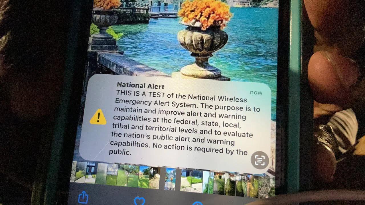 National Wireless Emergency Alert System