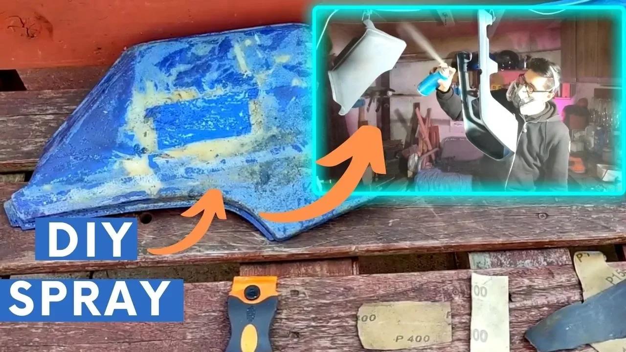 How to get an amazing spray job DIY at home Rattle Can Paint Job
