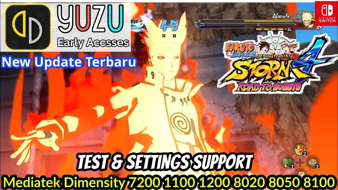 Naruto Shippuden Ultimate Ninja Strom 4 - Yuzu EA Android V18 New ...