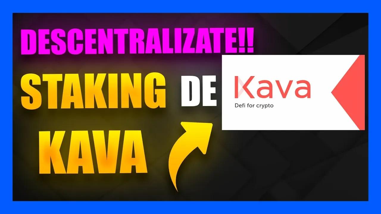 Cómo Hacer STAKING DESCENTRALIZADO de KAVA 👉 Tutorial Paso a Paso