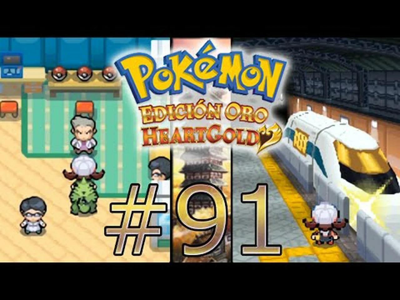 Pokémon Oro HeartGold (Guía) // Cap. 91: ¡Los iniciales de Kanto y Hoenn!