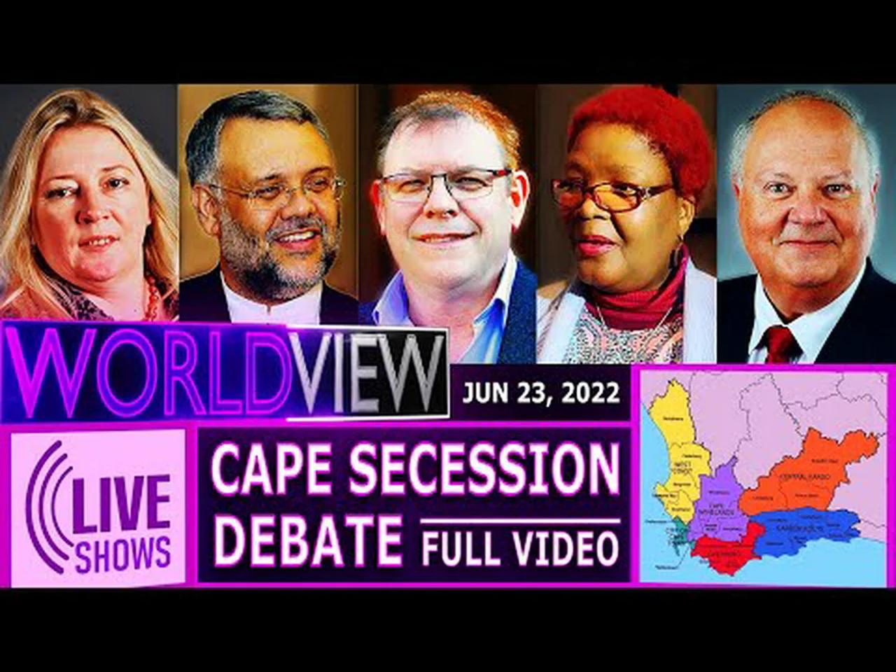 Why Should The Western Cape Secede from South Africa? FULL LIVE DEBATE ...