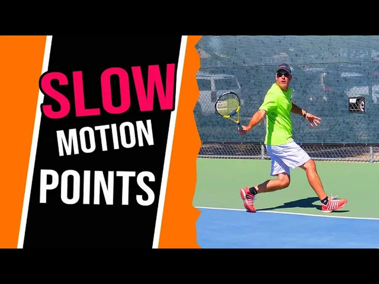 Tennis Slow Motion 4.0 Recreational Match Points AMSR 4K