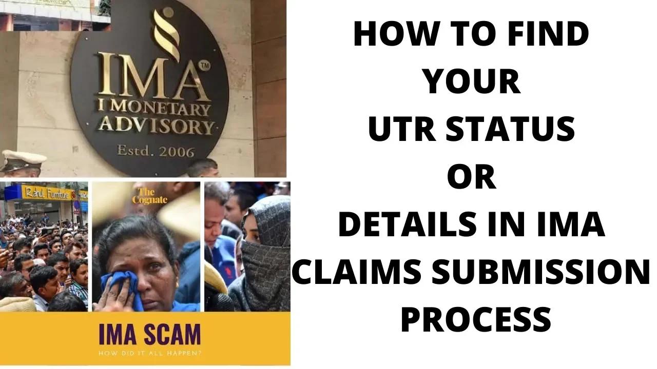 HOW TO FIND YOUR UTR STATUS OR DETAILS IN IMA CLAIMS SUBMISSION PROCESS ...