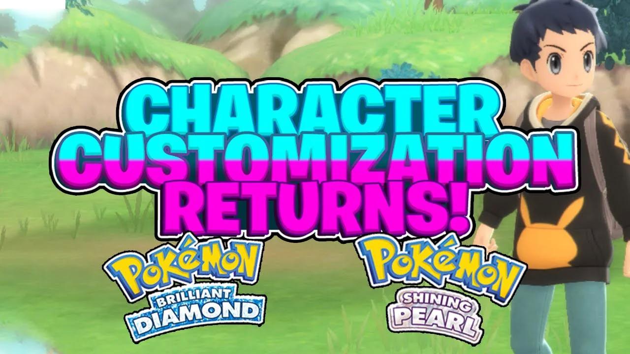 Exploring Character Customization in Pokémon Brilliant Diamond ...