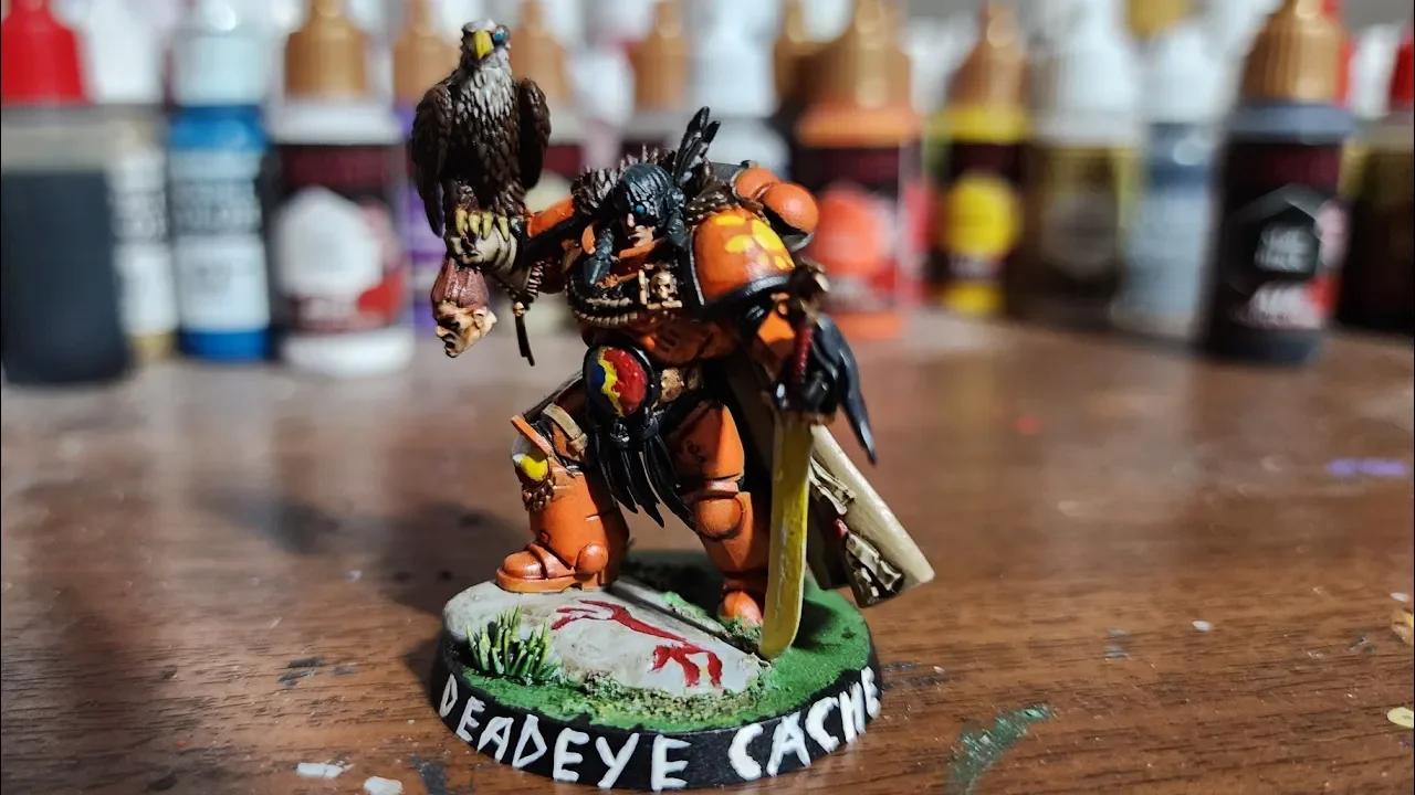 Native American Inspired Space Marine for Warhammer 40k - Brady Paints