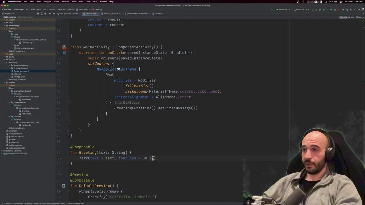 Kotlin Multiplatform Cross Platform Mobile Application
