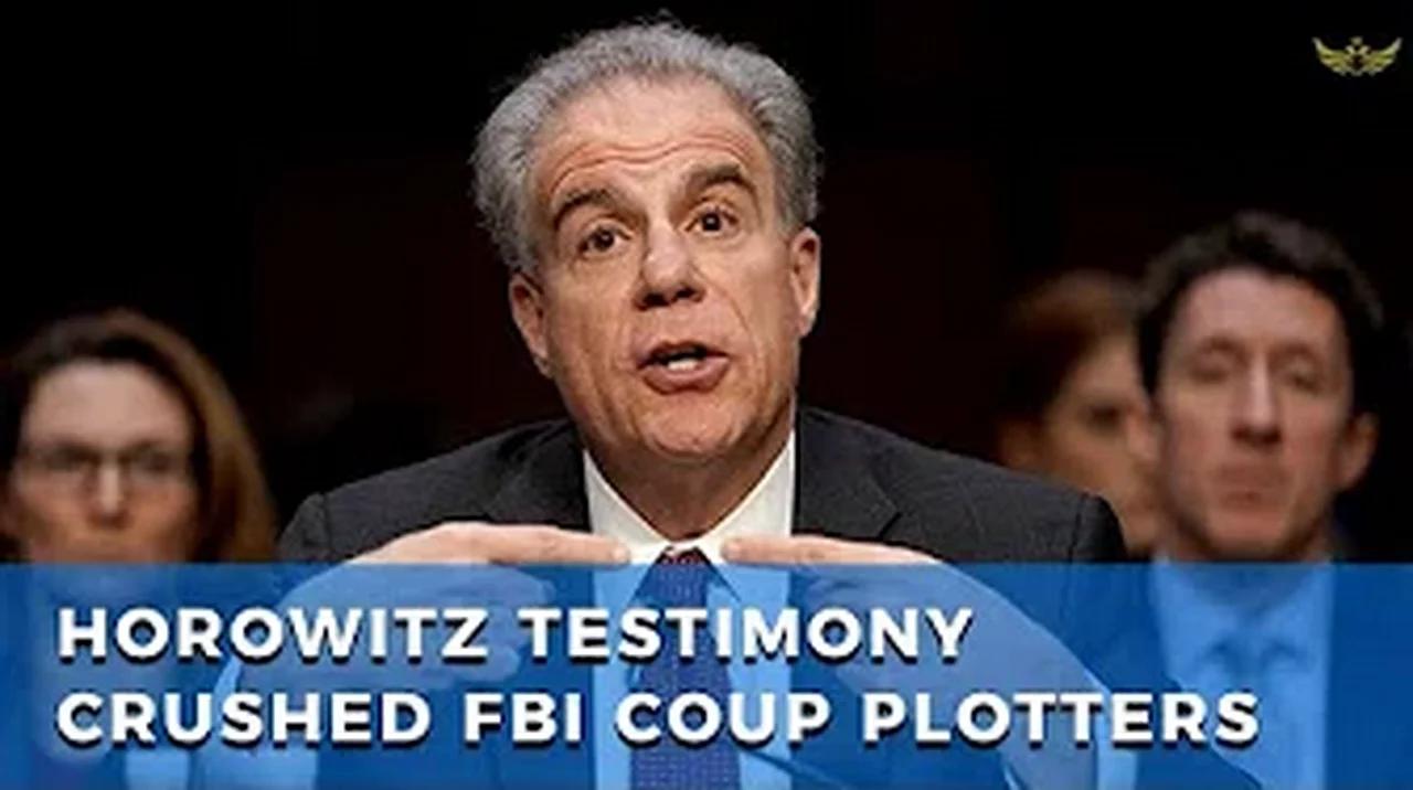 Don't be fooled by "no political bias" lie. Horowitz testimony crushed ...
