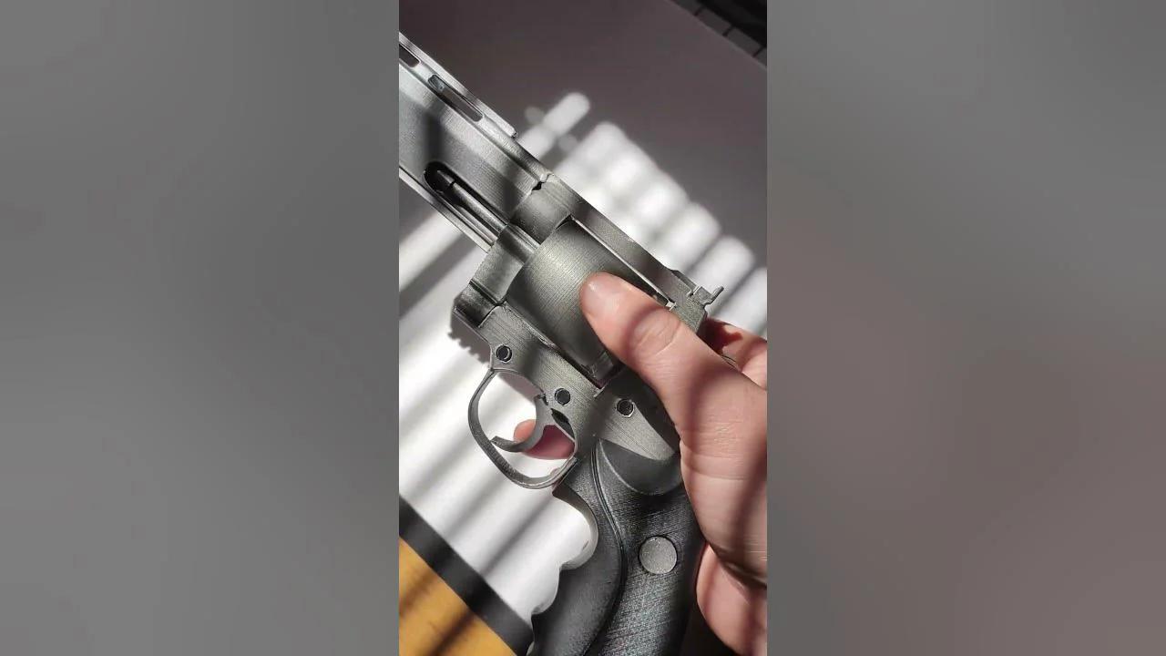 Deimos Revolver - Vendetta - 3D Printed - Rainbow Six Siege - Creality ...