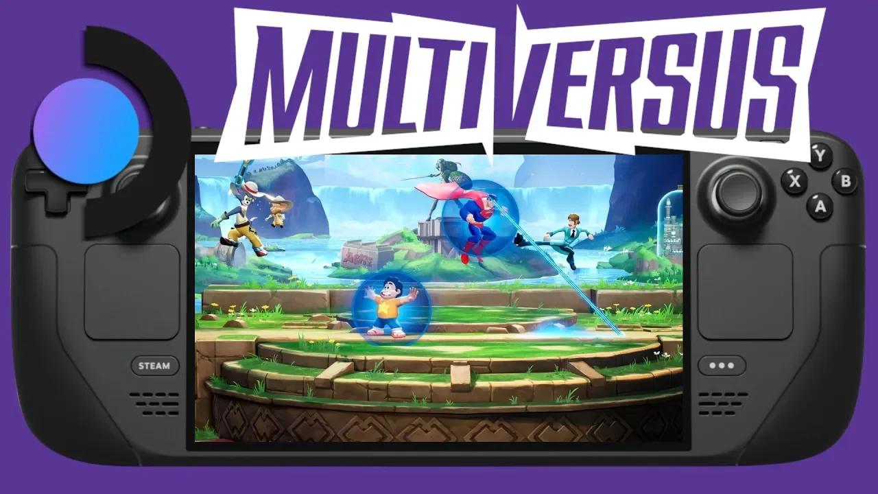 Steam Deck Gameplay Multiversus Steam OS