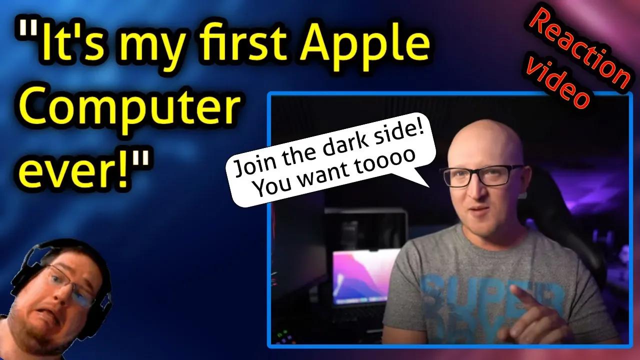 "It's my first Apple Computer ever! The new MacBook Air M2 Midnight ...