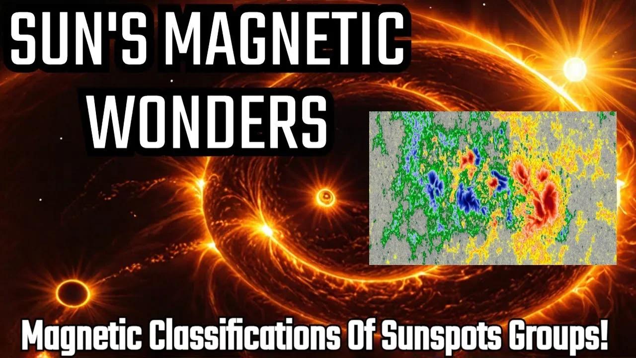 Magnetic Classifications Of Sunspots Groups!