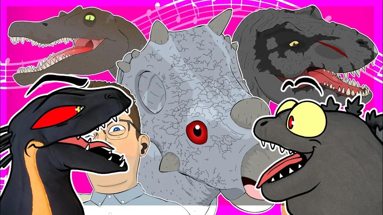 Godzilla & Indoraptor React To ♪ JURASSIC WORLD CAMP CRETACEOUS 4 THE ...