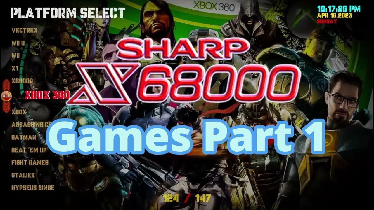 Sharp X68000 Rare Games Part 1 | Project Arcade 2.0 | CoinOps Next 2
