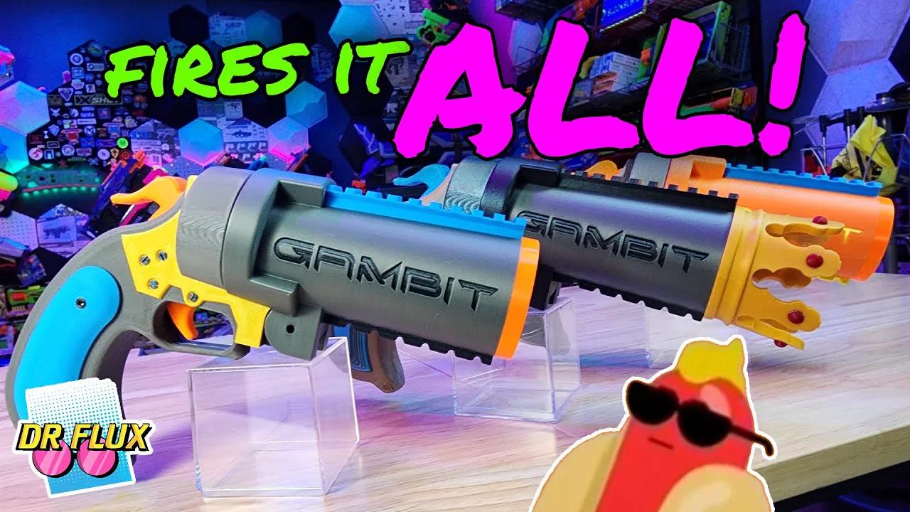 The Nerf Fortnite Super Flare Redesigned to Shoot Mega XL