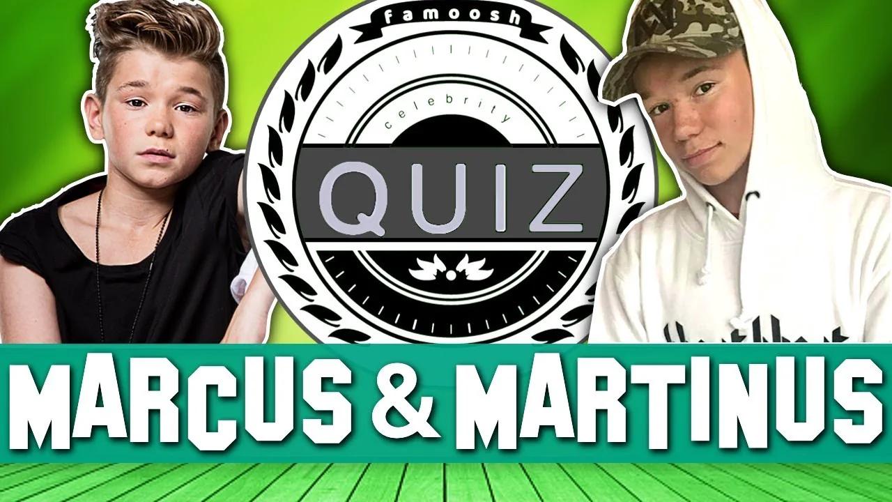 ΠΟΣΟ ΚΑΛΑ ΞΕΡΕΙΣ ΤΟΥΣ MARCUS & MARTINUS? (part 2) - QUIZ 💭