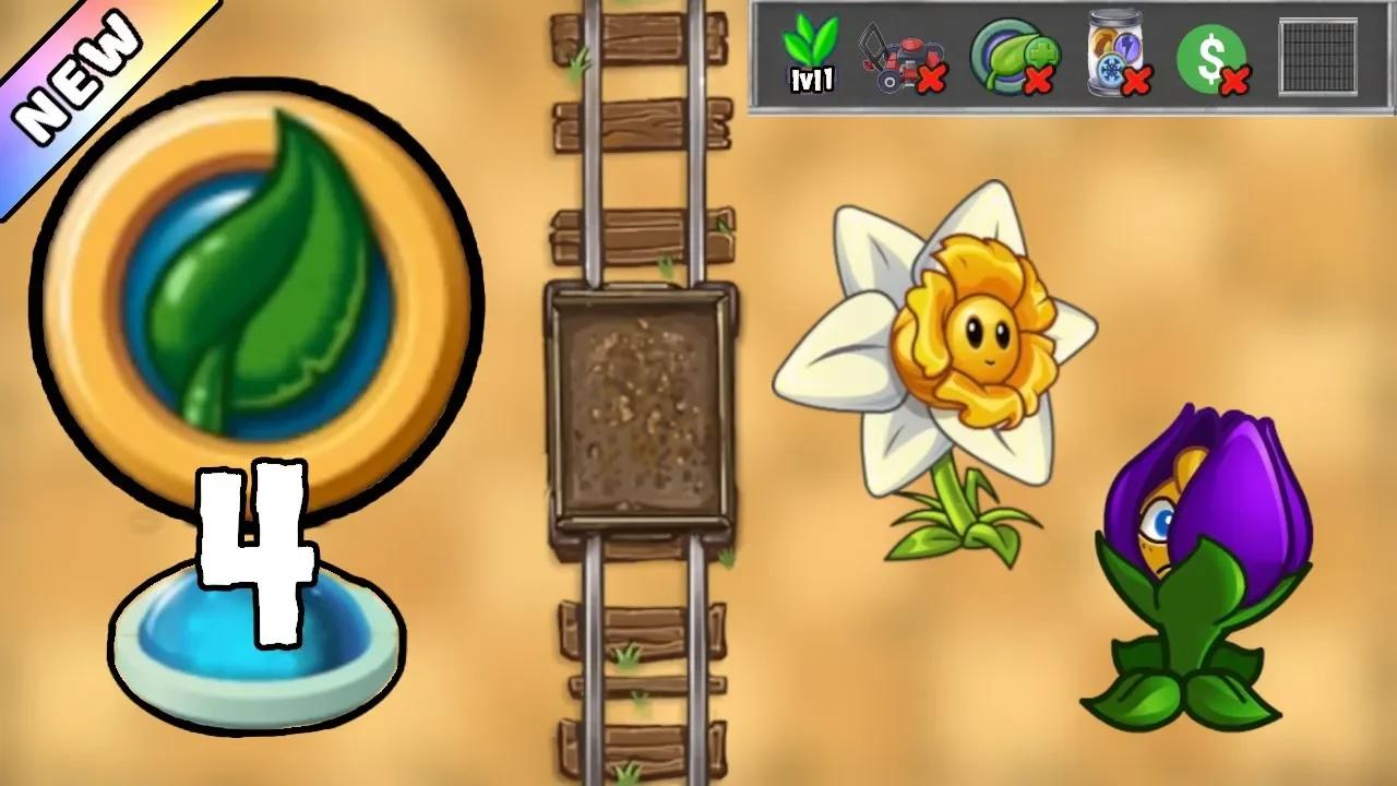 Plants vs Zombies 2 - Plant of the Week Draftodil Level 4 [Plants Lvl 1 ...