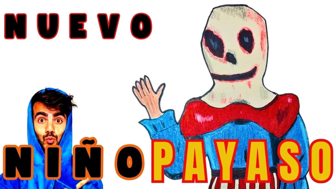 Dibujo al Nuevo NIÑO PAYASO de la DEEP WEB (Fede Vigevani)