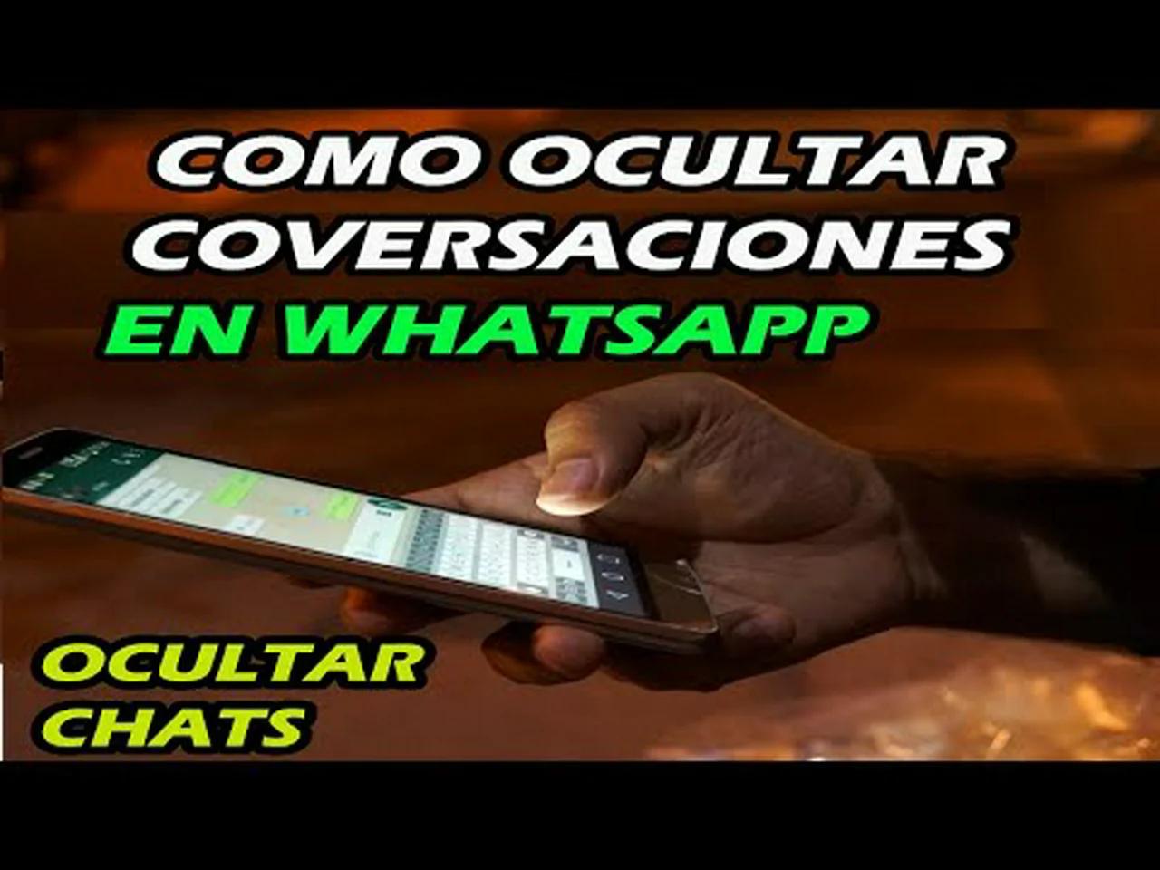 Cómo OCULTAR CONVERSACIONES EN WHATSAPP!