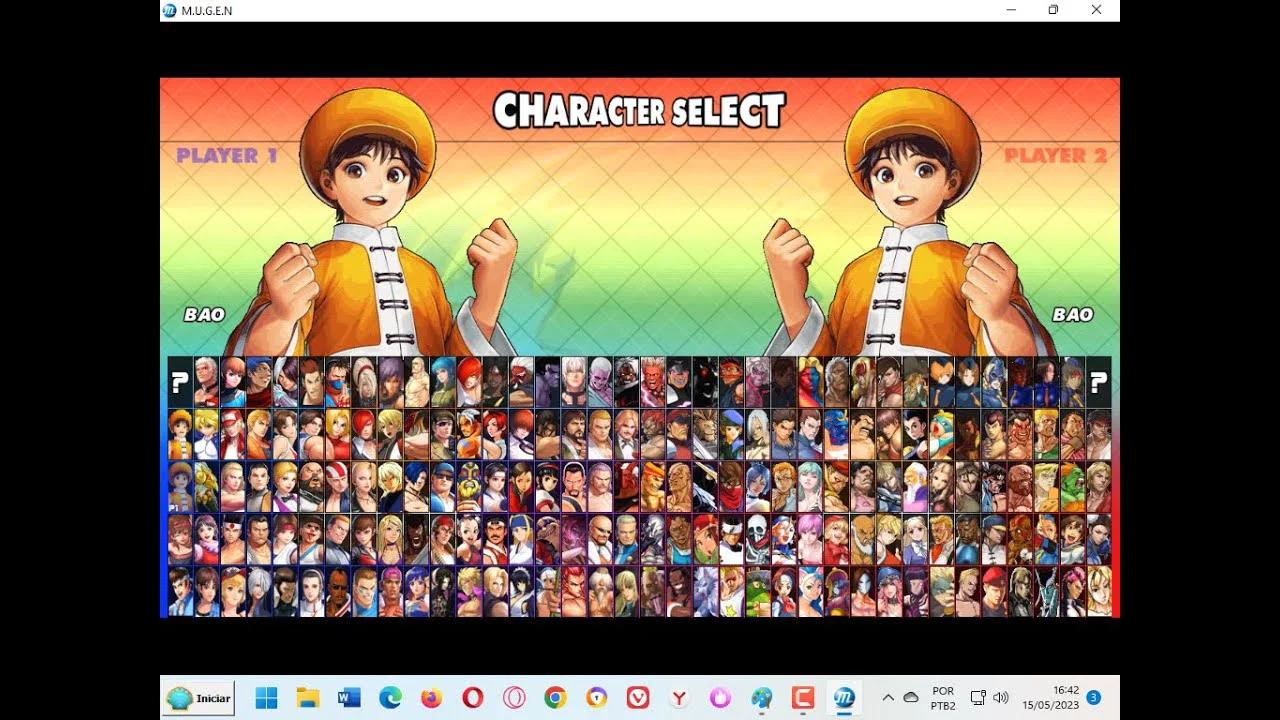 Bao from KOF Adapted for Capcom Vs SNK Evolution Kore (Petition)