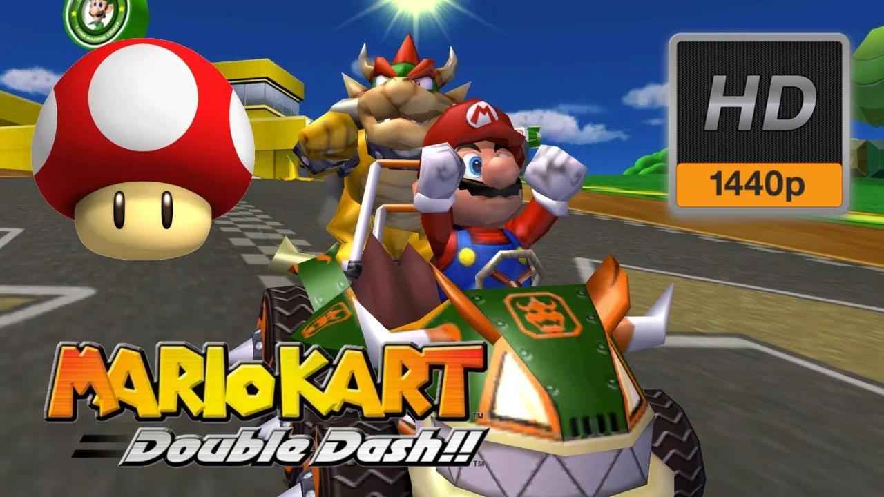 MARIO KART: DOUBLE DASH!! - (COPA CHAMPIÑON/MUSHROOM CUP) - GAMEPLAY ...