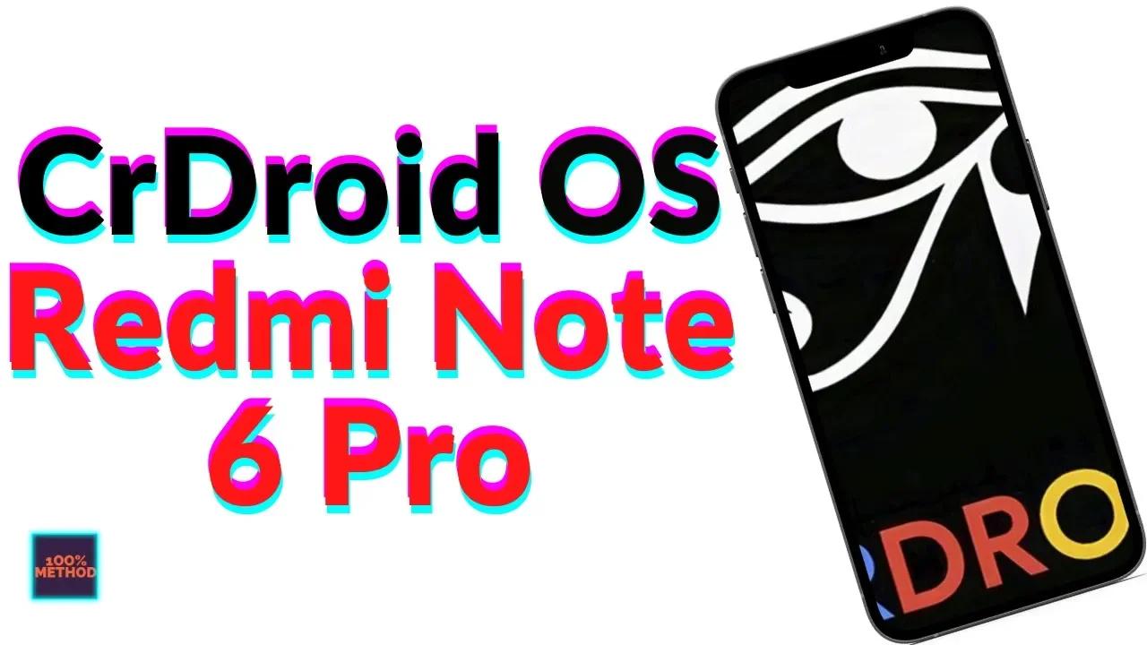 CrDroid Android 11 || Redmi Note 6 Pro || Official CrDroid || 🔥🔥🔥