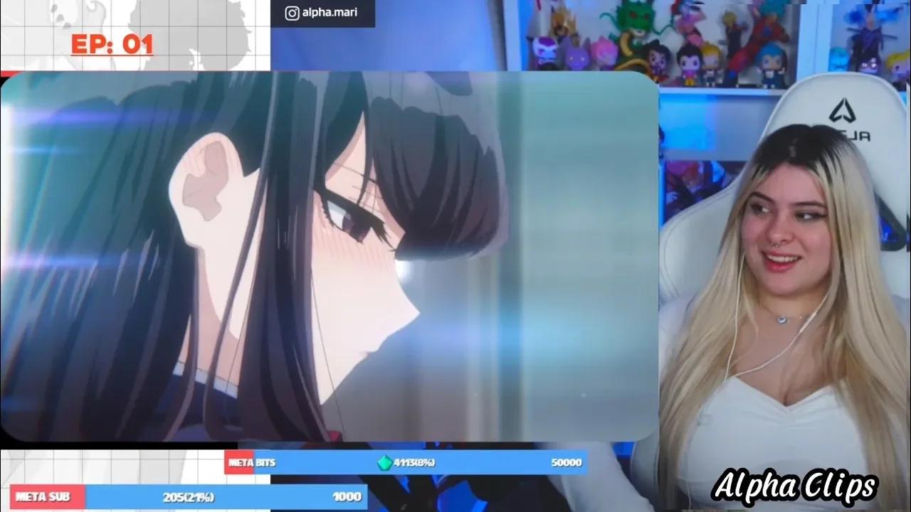 Mariana Alpha - Reagindo Ao 1° Episódio De | Komi-San | Ep 1 ( React )