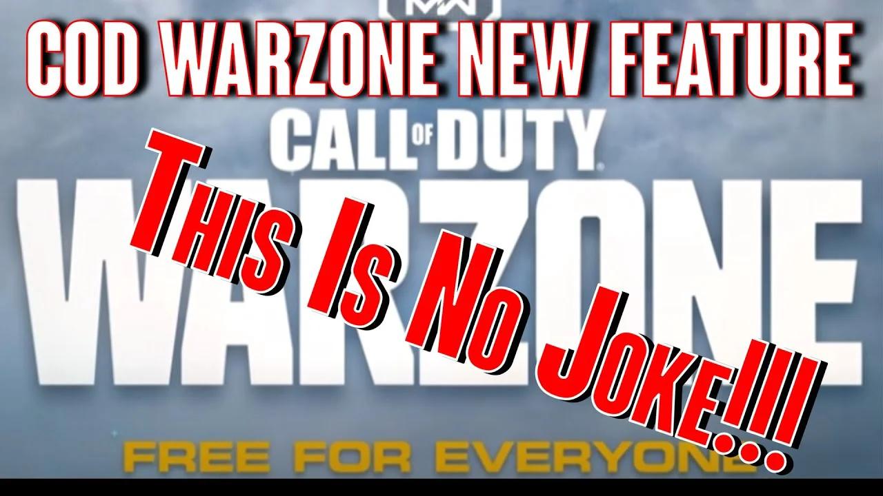 CoD Modern WarFare WarZone!! This is No Joke!!