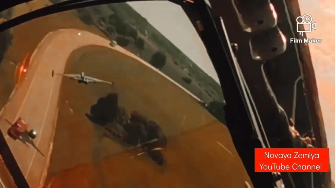 A pair of Russian Su-25 attack aircraft skimming Ukrainian highways ...