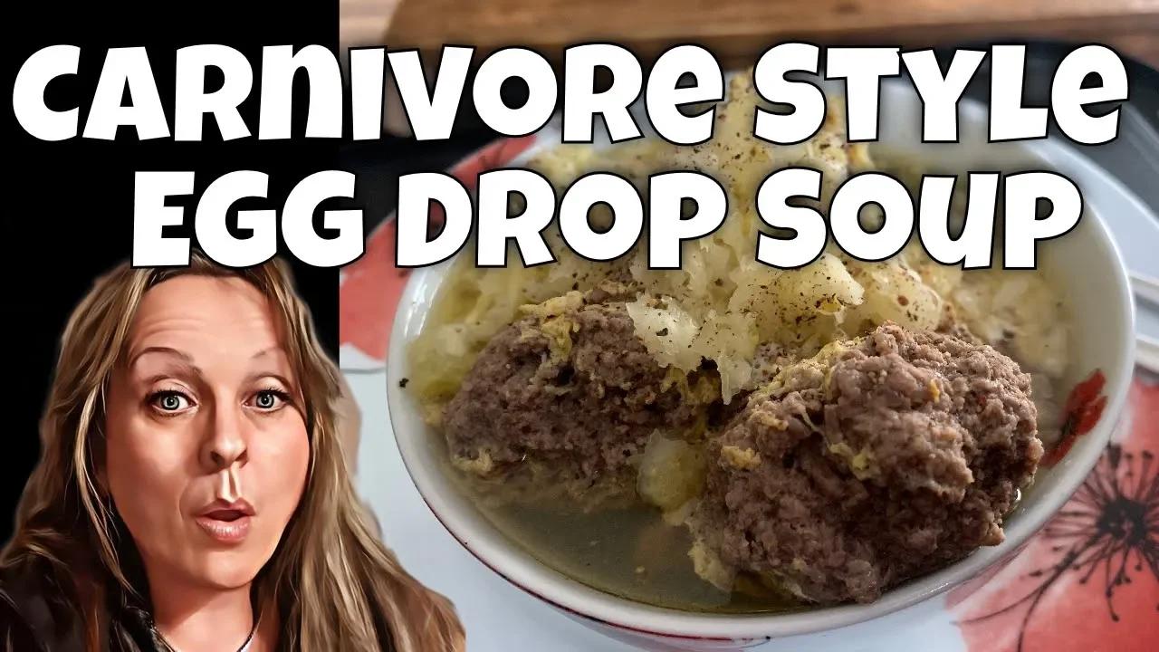 Carnivore Egg Drop Soup Recipe - A Deliciously Simple Ground Beef ...