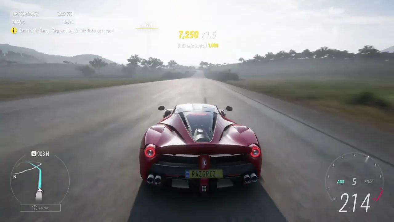 LAFERRARI full speed jumps 700 Meters #Forza Horizon 5