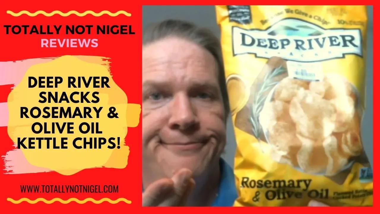 FOOD REVIEW: Deep River Snacks Rosemary & Olive Oil Kettle Chips! TNN ...