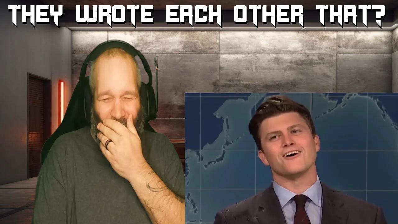 Reaction to Saturday Night Live Weekend Update Joke Swap