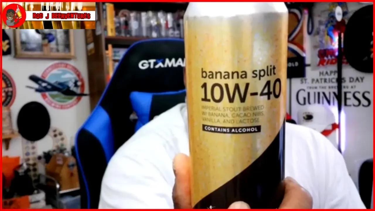 Banana Split 10W-40 Imperial Stout Beer Review | Hi-Wire Brewing