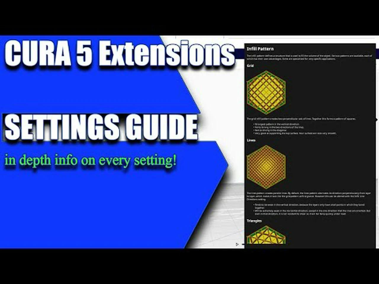 Cura Settings Guide - Cura Extensions - A MUST HAVE EXTENSION 👍