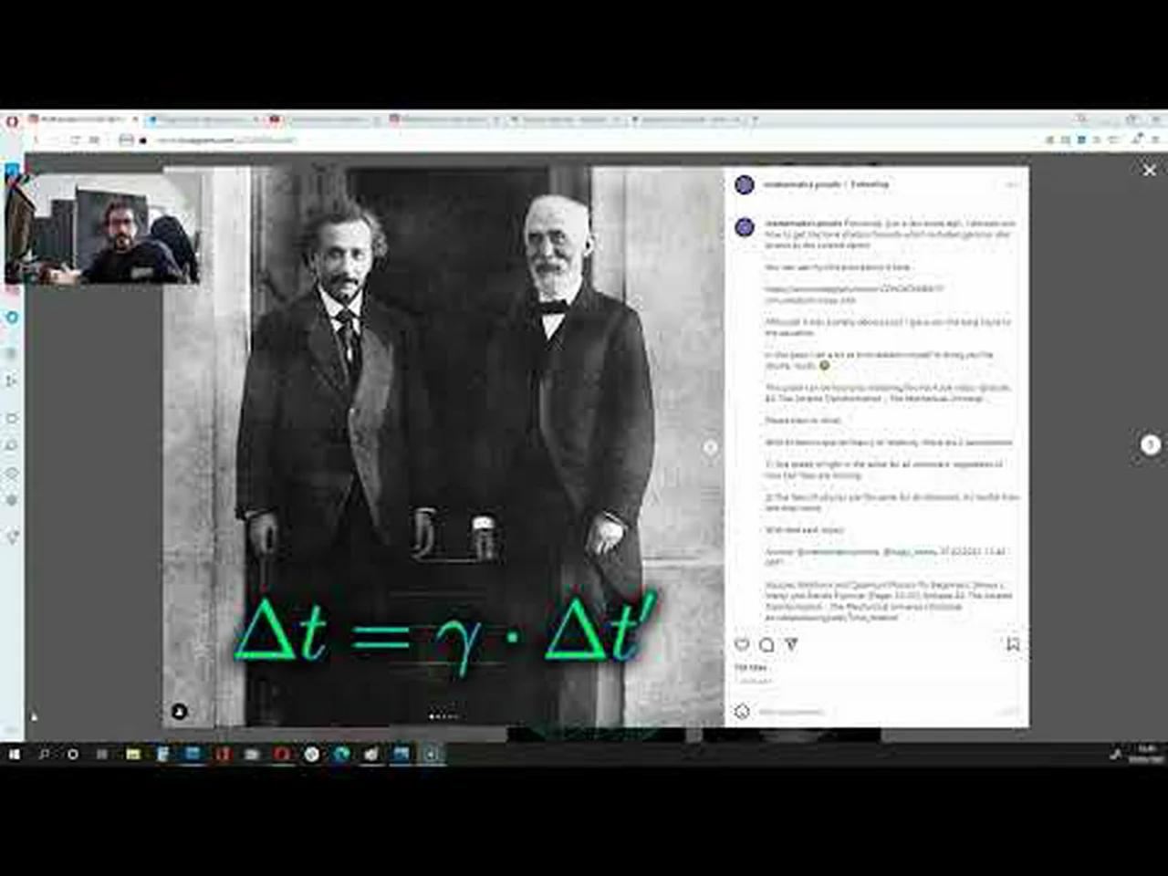 How to derive simple time dilation formula: Δt=γ*Δt' [Pythagoras ...