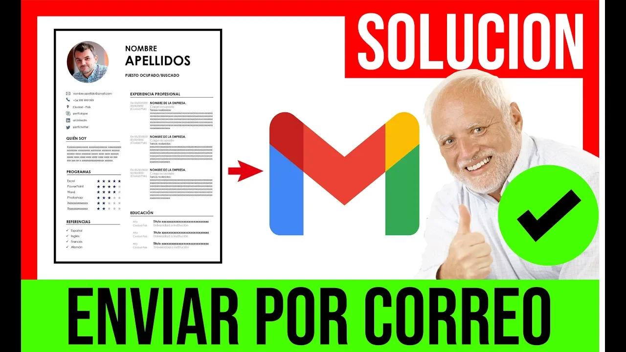 COMO ENVIAR UN CURRICULUM POR GMAIL DESDE PC PASO A PASO