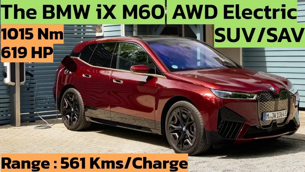 The BMW iX M60 | All-Wheel Drive Electric SUV (SAV) In & Out | Typical ...