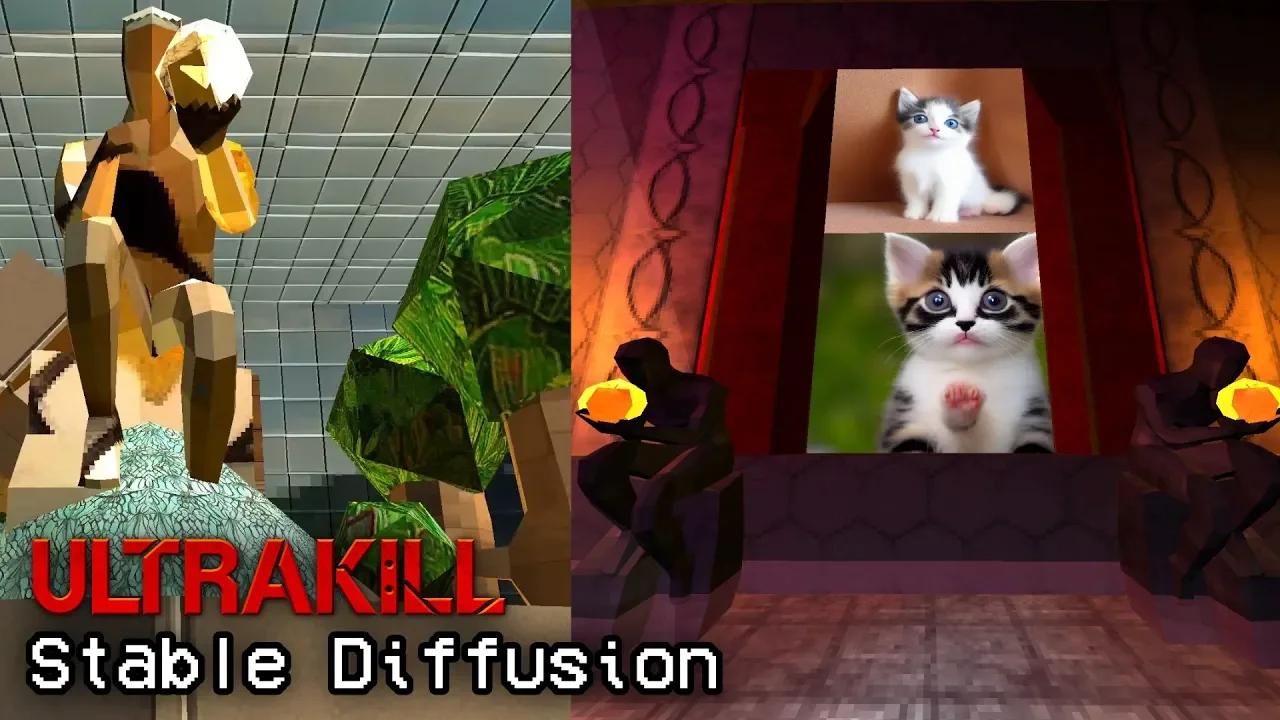 ULTRAKILL AI Generated Textures (Stable Diffusion)
