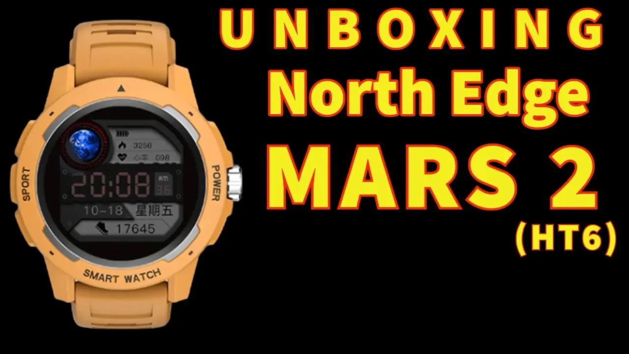 Smartwatch Mars 2 North Edge (Senbono HT6) GShock Style