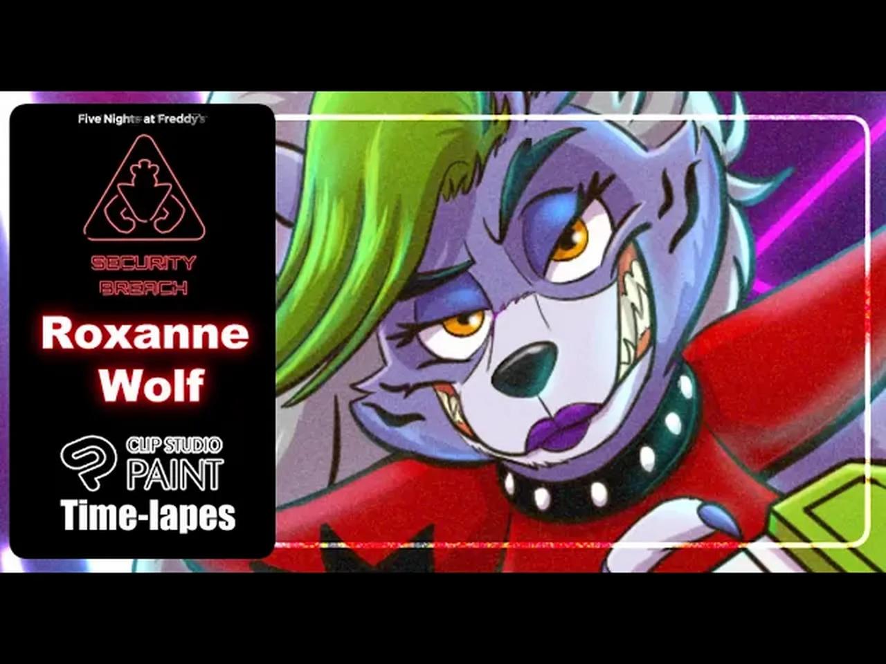 Roxanne Wolf | Clip Studio Paint Time lapse