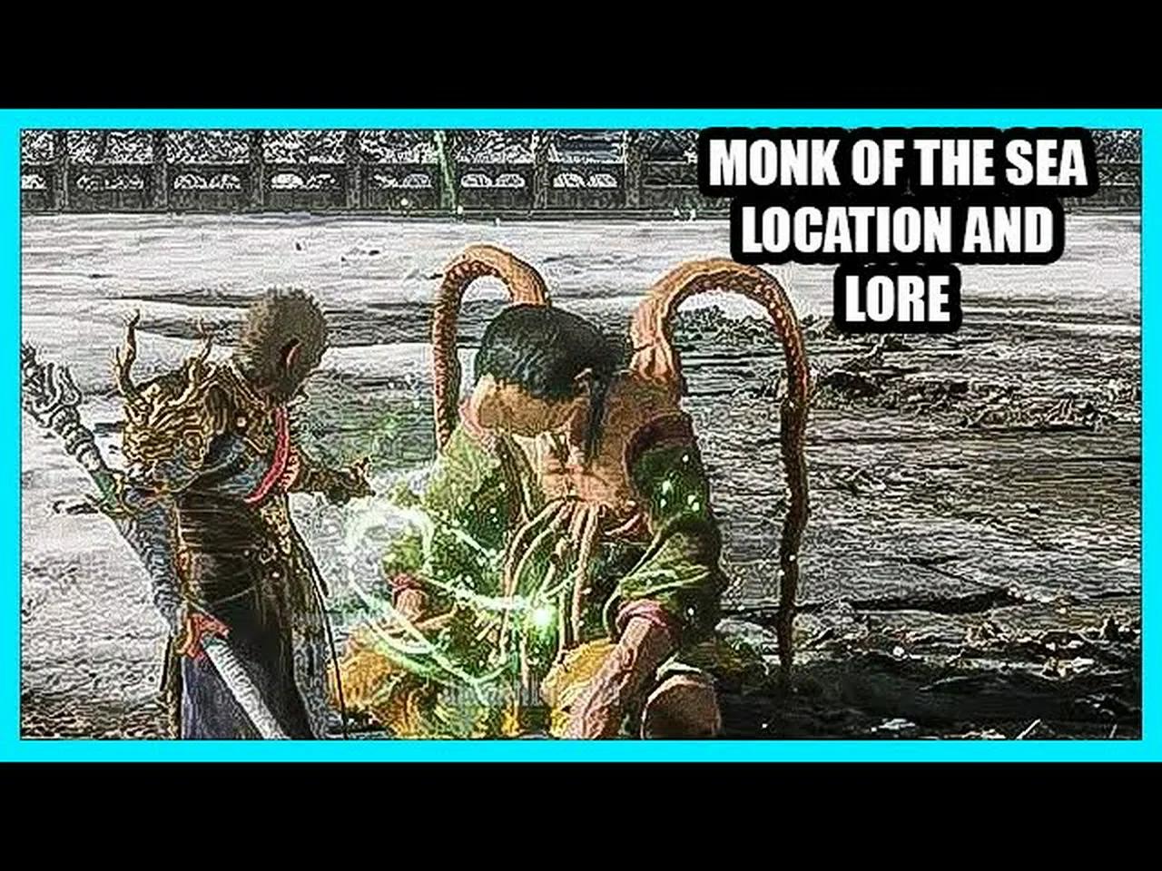 Black Myth Wukong Monk from the Sea Location Boss Fight & Lore