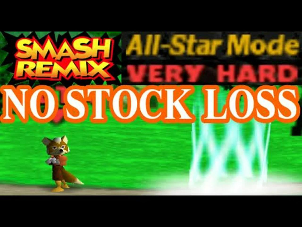 Smash Remix - All-Star Mode Gameplay with Fox (VERY HARD) No Stock Loss
